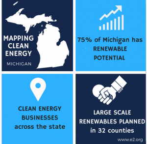 Mapping Clean Energy: Michigan | E2