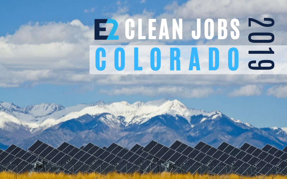 Clean Jobs Colorado 2019 | E2